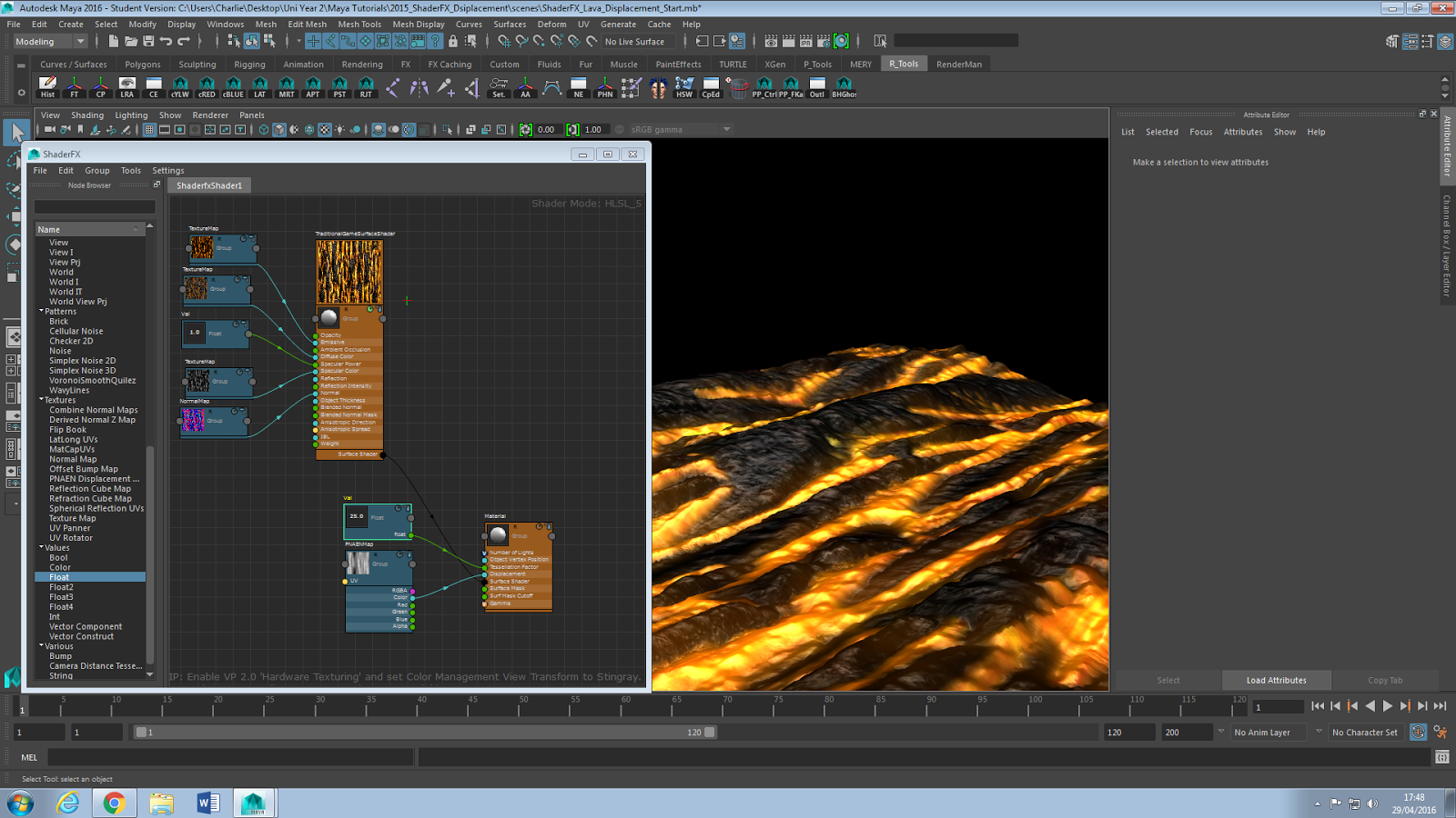Charlie Serafini's Art Blog: Maya Tutorials - Shader FX Parts 1 - 3
