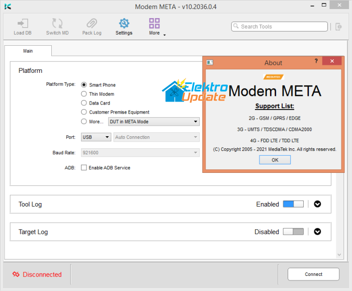 Modem Meta Tool Write And Fix IMEI [All Versions 2021] - Elektro Update