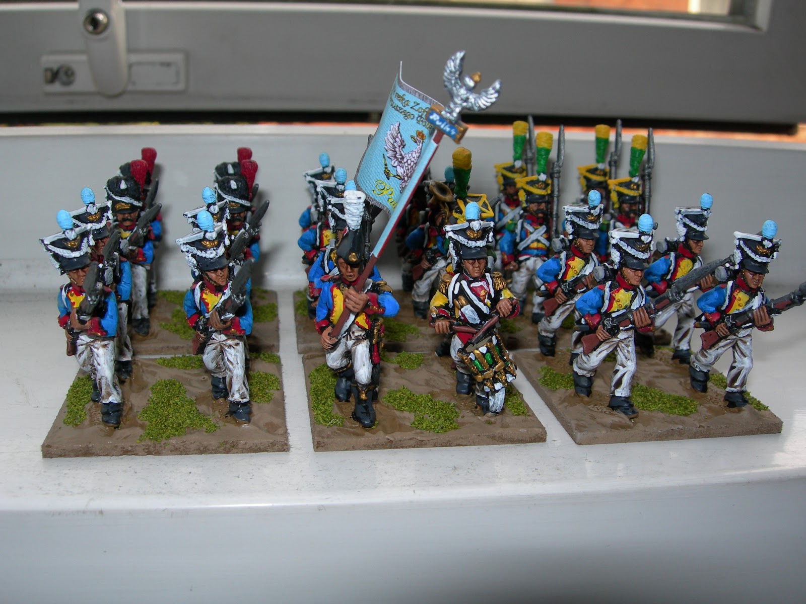 Blood, Fire and Death: Napoleonic Polish Regiment - 28mm