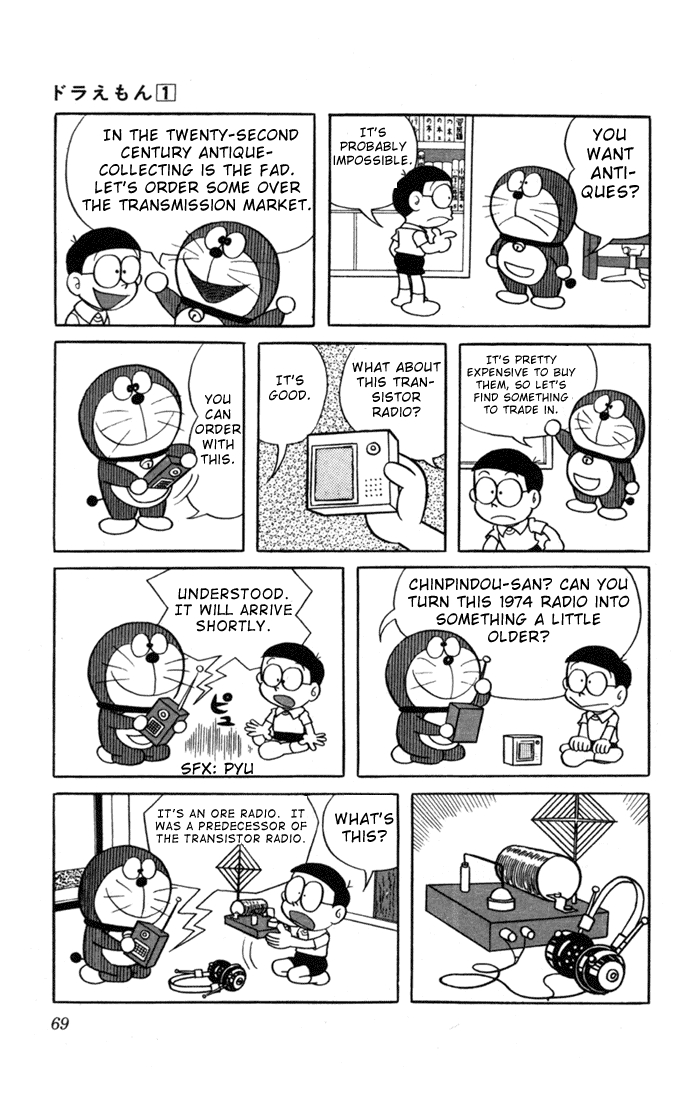 doraemon comic books in english