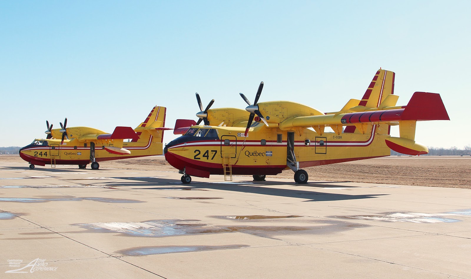 The Aero Experience: Canadian Fire Fighting Aircraft Make Stop at St ...