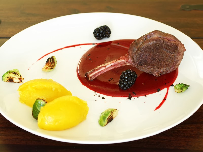 37 Cooks: Venison Chops with Urfa Biber Blackberry Coulis