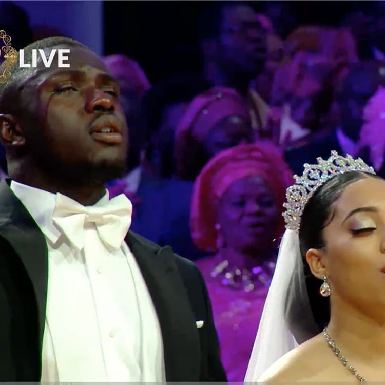 The Groom Cries!! See The Moment Sharon Oyakhilome & Husband Kissed ...