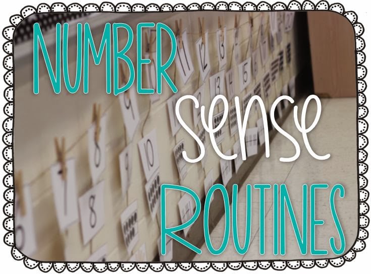 Number Sense Routines {freebies included} | Little Minds at Work ...