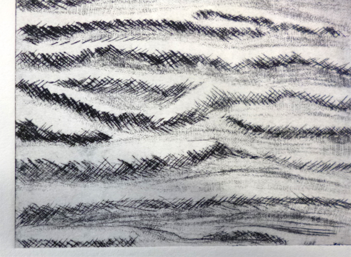 magsramsay: Printmaking 7 : Etching and Drypoint Proofs
