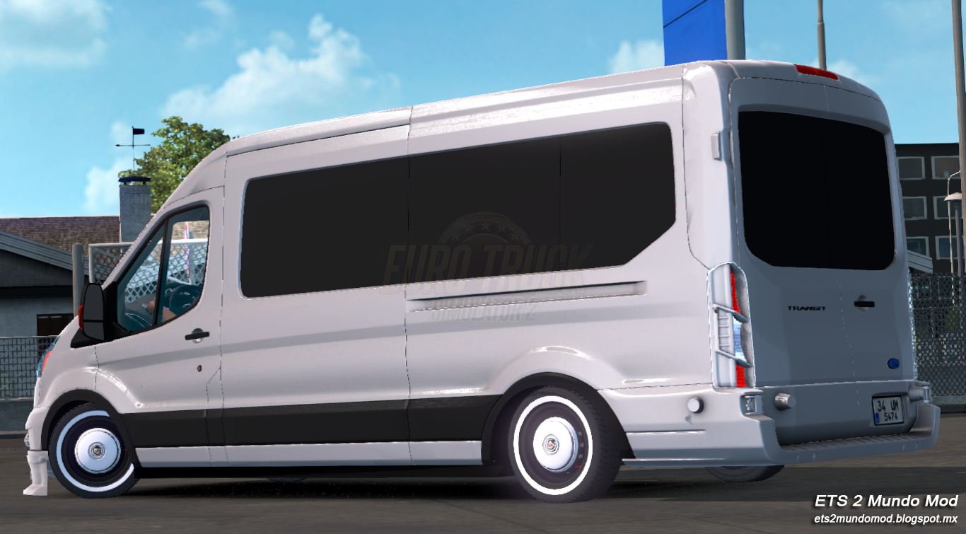 (Auto ETS 2) Ford Transit - ETS 2 Mundo Mod