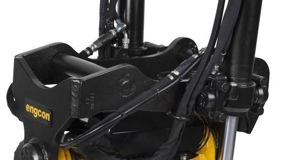 Maarakennus koneita.: Rototilt system...