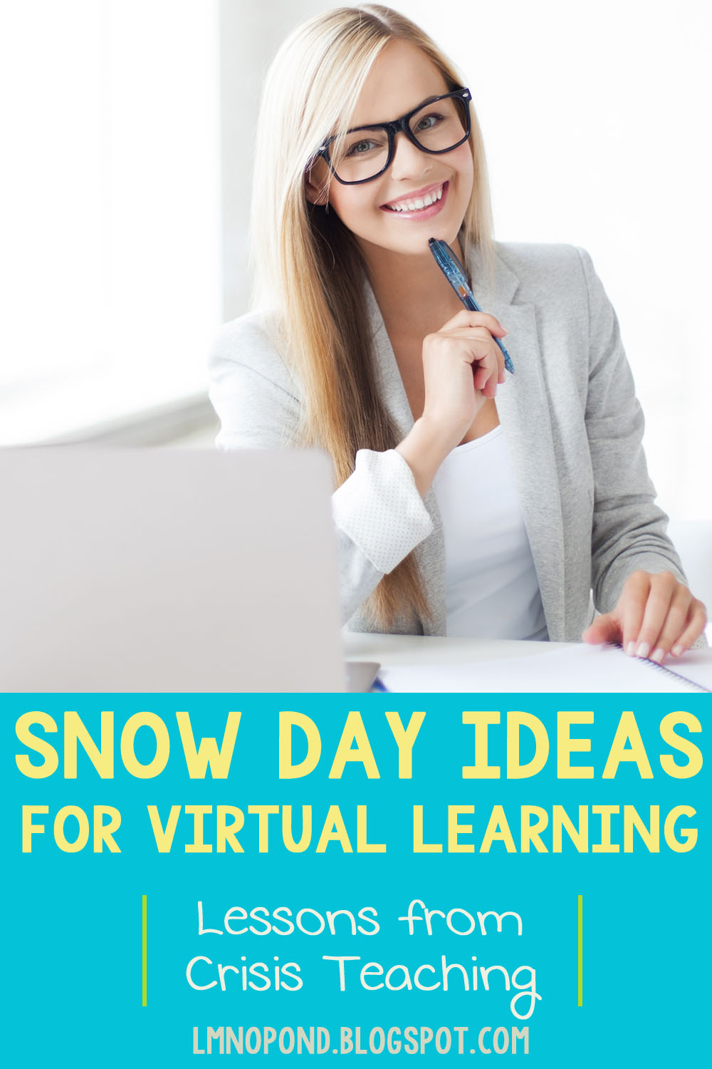 LMNO Pond: Snow Day Ideas for Virtual Learning
