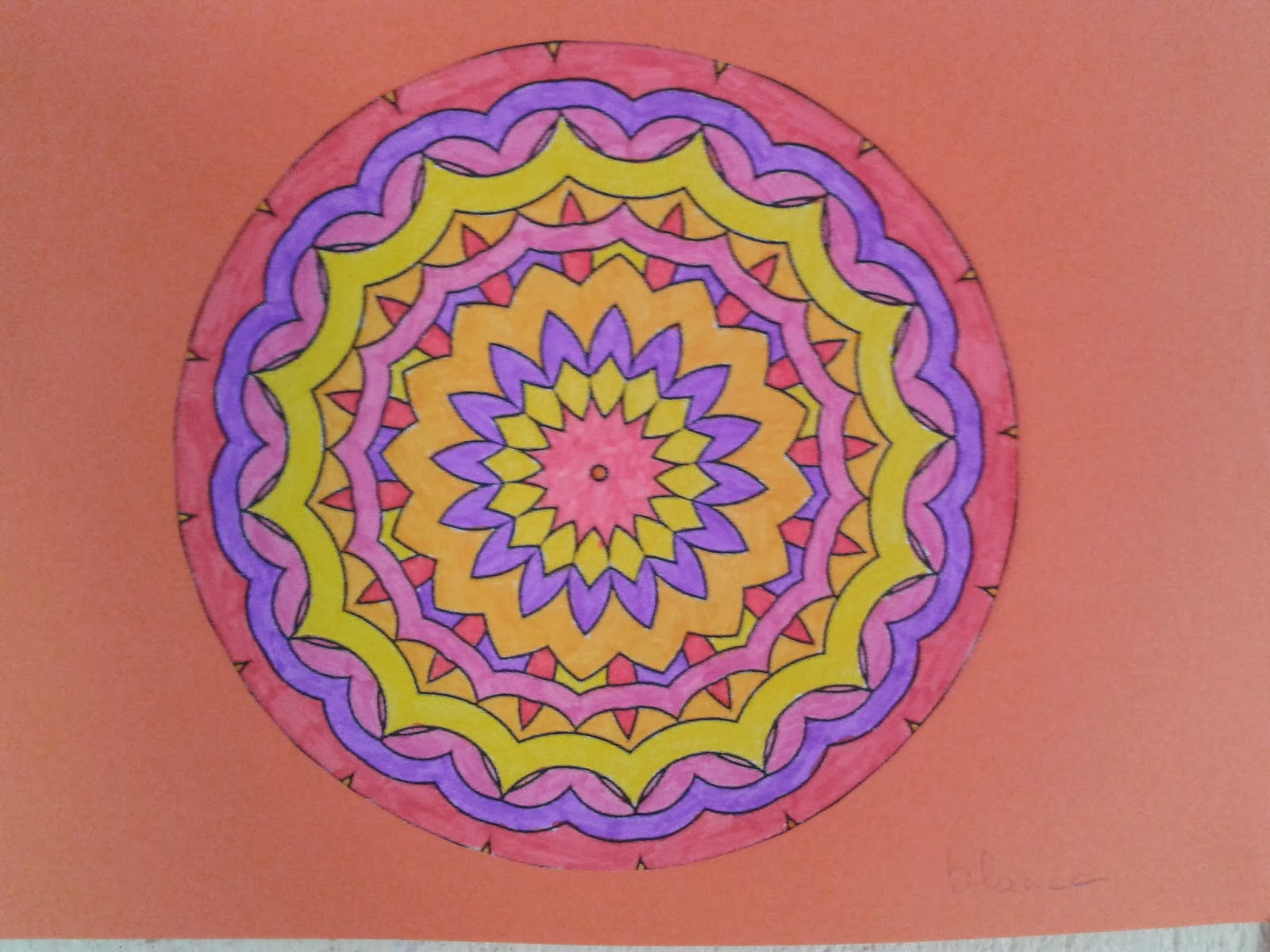 Classe de CM2. École Saint Louis des Français.: Mandalas et plan ...