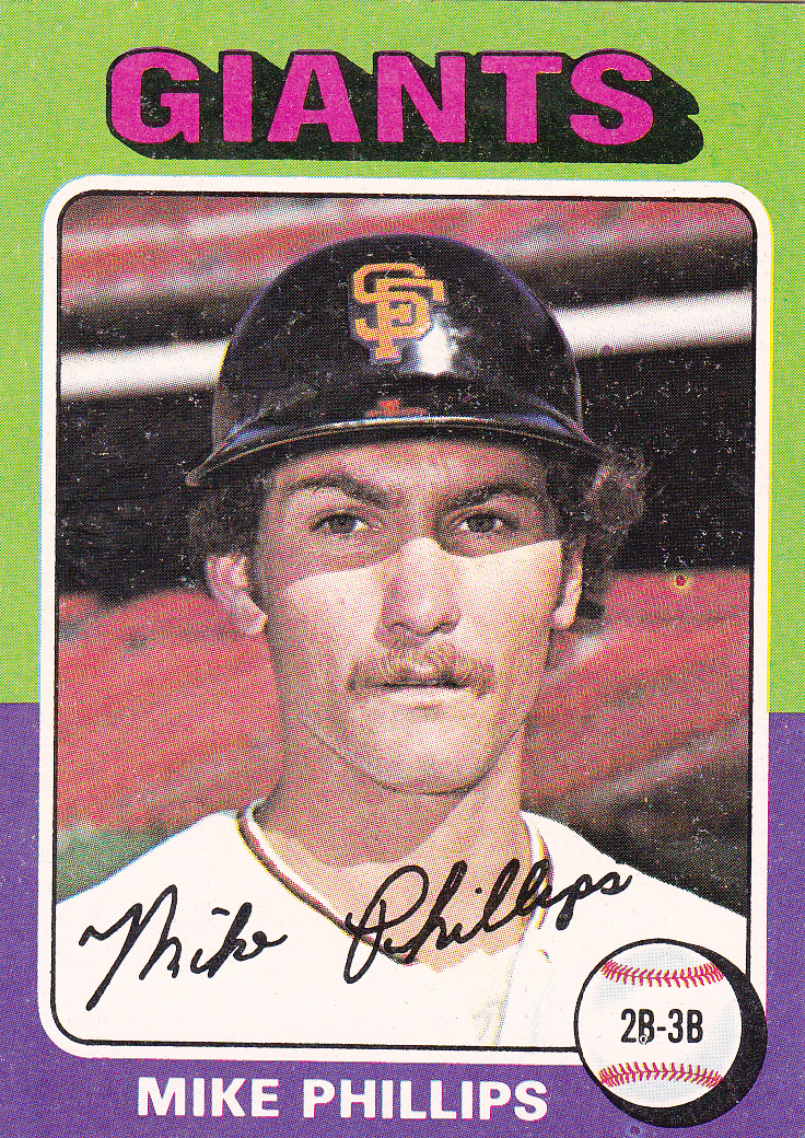 1975 Topps (it's far out, man): #642 - Mike Phillips