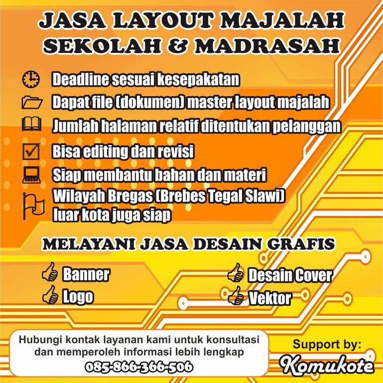 Layanan Layout Buku dan Majalah Sekolah atau Madrasah - Metalitzer