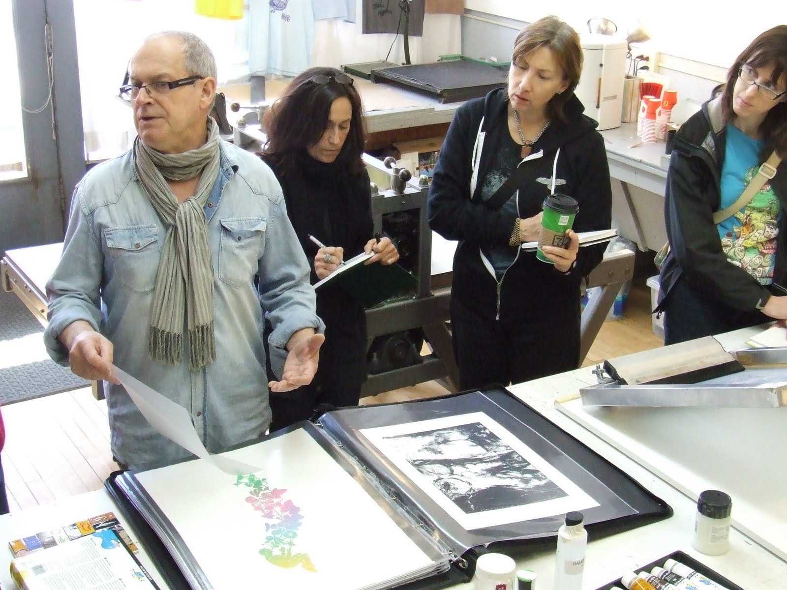 Chicago Printmakers Collaborative: Screenprinting Workshop with Dave ...