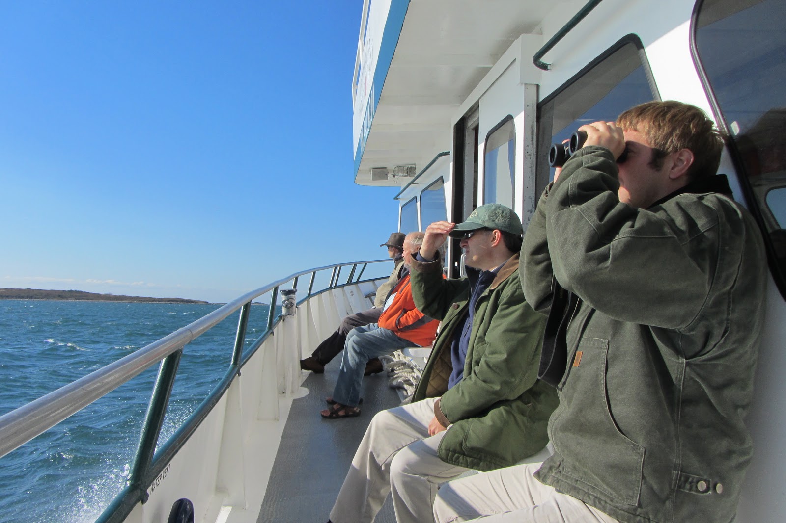 On the Land: CR Monitoring Voyage to Nashawena Island!