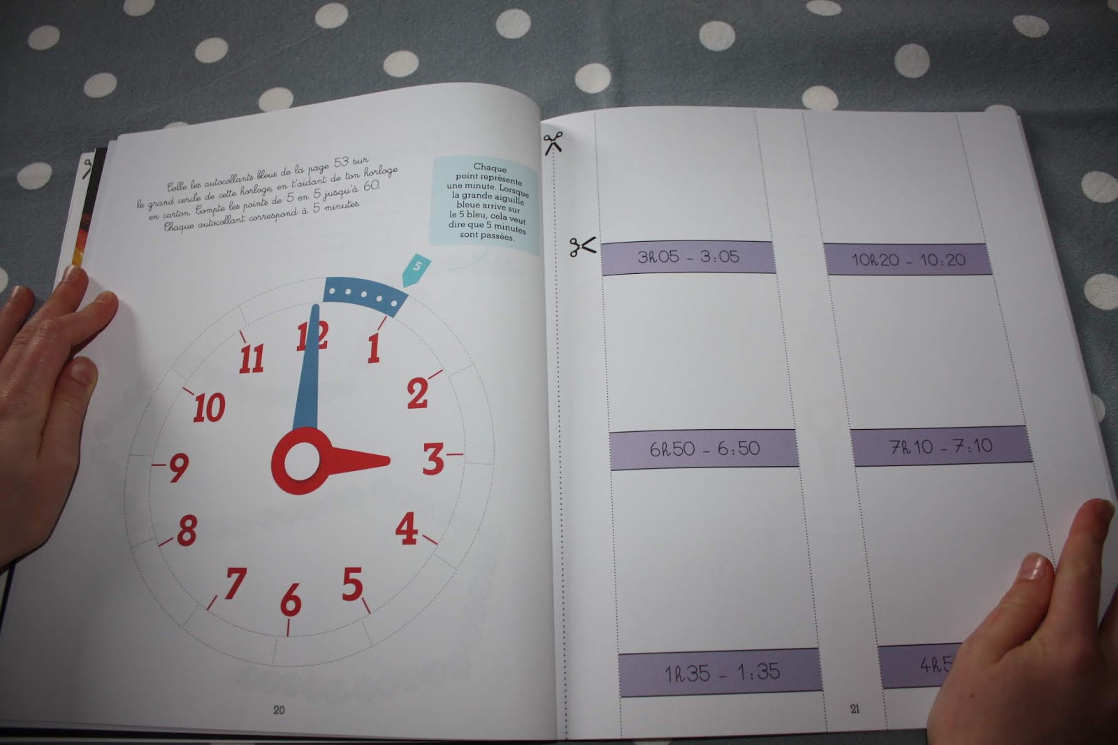 Les coups de cœur de CM et de sa maman ....: J'apprends à lire l'heure ...