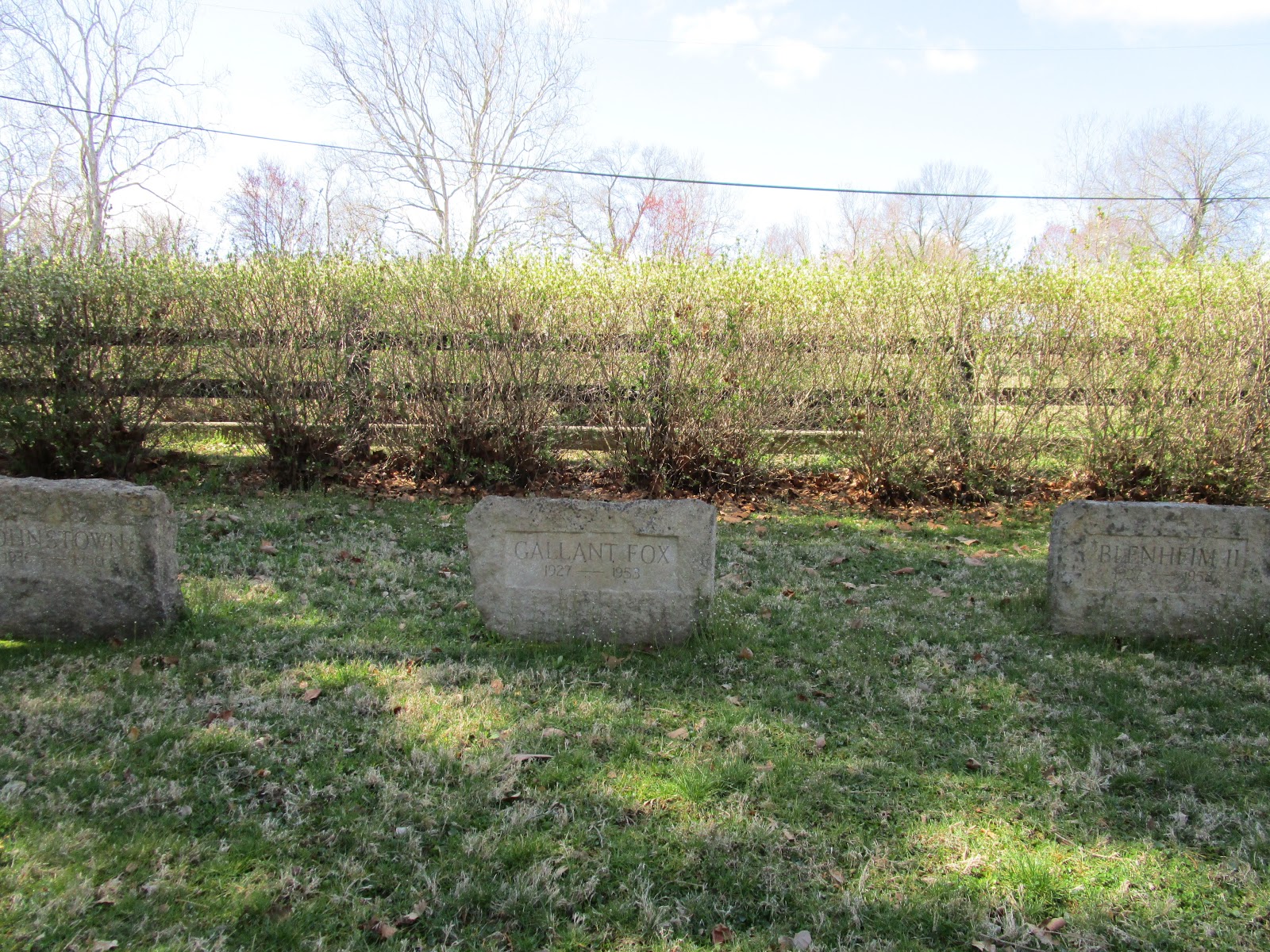 Spretnak The Blog: Claiborne Farm and Secretariat's Grave