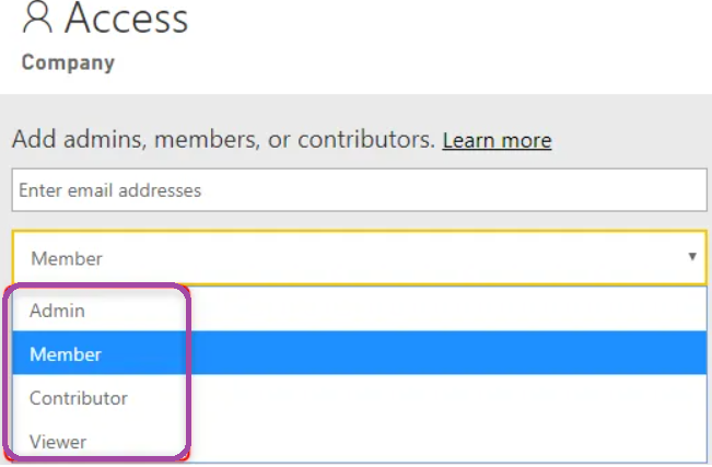 What are the various User Roles available in Power BI Workspaces ...
