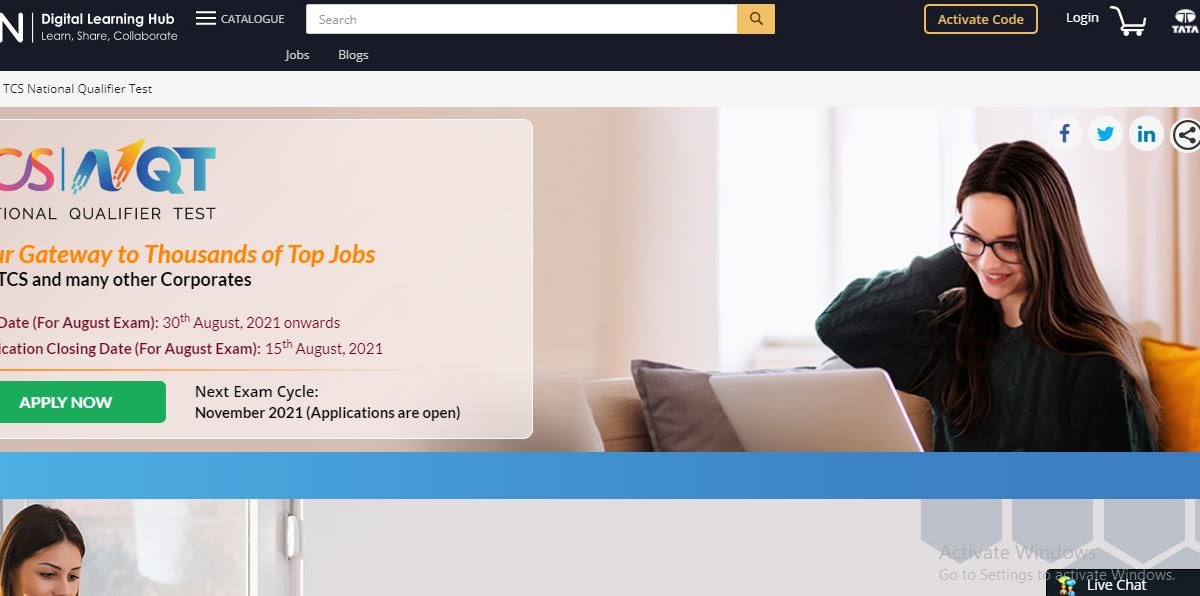 Apply TCS NextStep Registration 2021 for Freshers Graduates | Software ...
