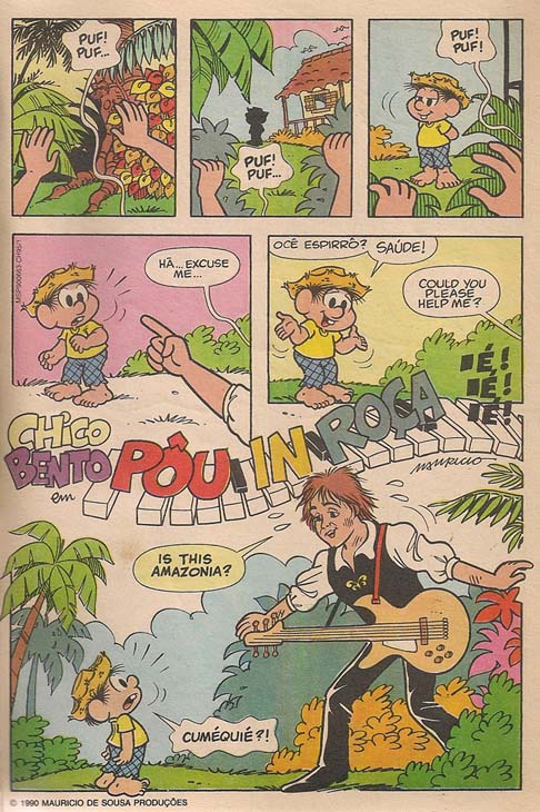 Arquivos Turma da Mônica: Chico Bento: HQ "Pôu In Roça"
