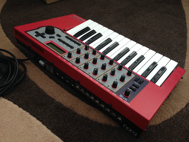 MATRIXSYNTH: Clavia Nord Modular G1 Keyboard Synth SN MA2018