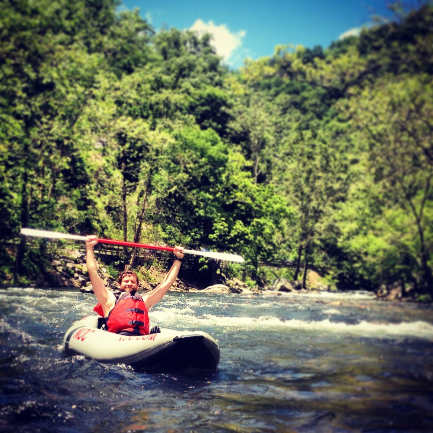 Dashboard Diary: Whitewater Kayaking The Nantahala River