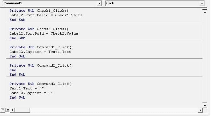 Visual Basic 6.0 Program: Membuat Program sederhana menggunakan Visual ...