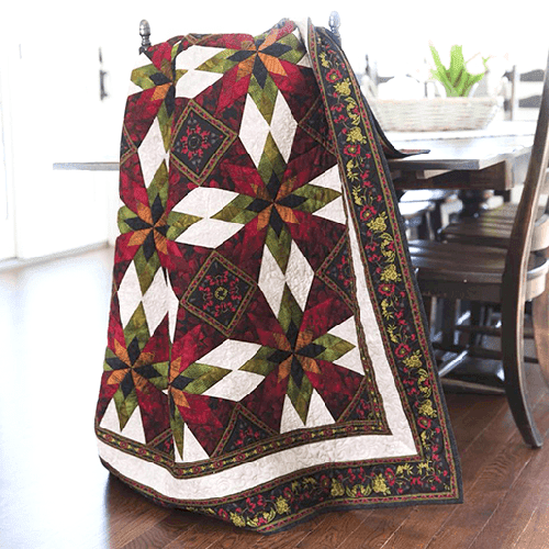 Quilt Today: Midnight Garden Quilt Pattern