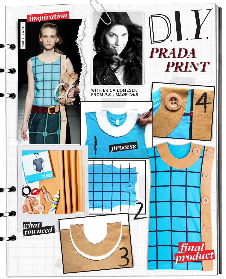 Q8 Rain: DIY: Do the Prada Print By Yourself!