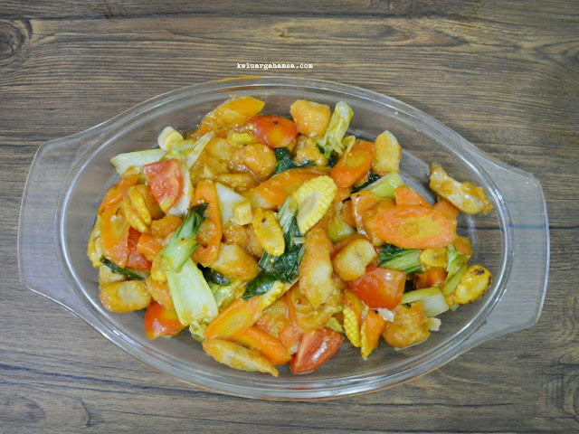 Resep Capcay Sayuran dengan So Good Chicken Stick Premium