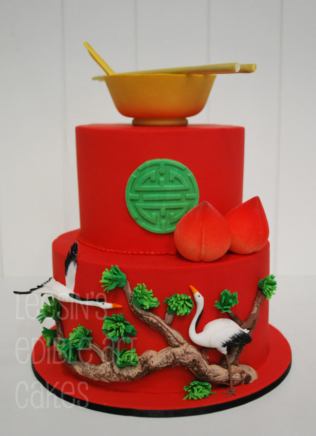 Penang Wedding Cakes by Leesin: Prosperity Bowl Cake