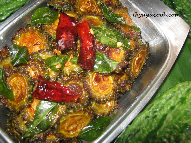 KARI LEAFS ... Malaysian flavour's: FRIED BITTER GOURD