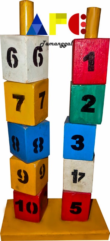 Balok Angka | Alat Permainan Edukasi - Tumanggal