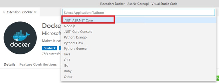 Happy Coding Creating A Docker Image Containerizing Of Aspnet Core 30 Web Api
