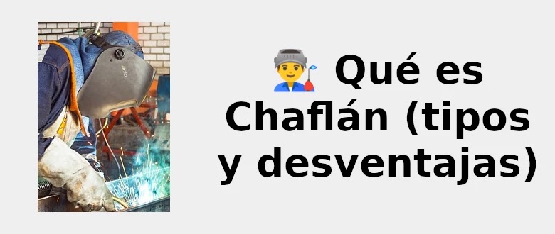 Qué es Chaflán 👨‍🏭 (tipos y desventajas) rev. 2022