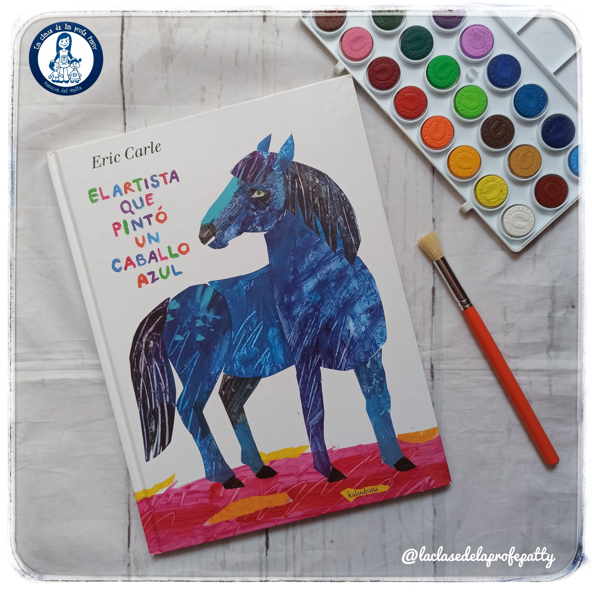 Caballo Azul Eric Carle