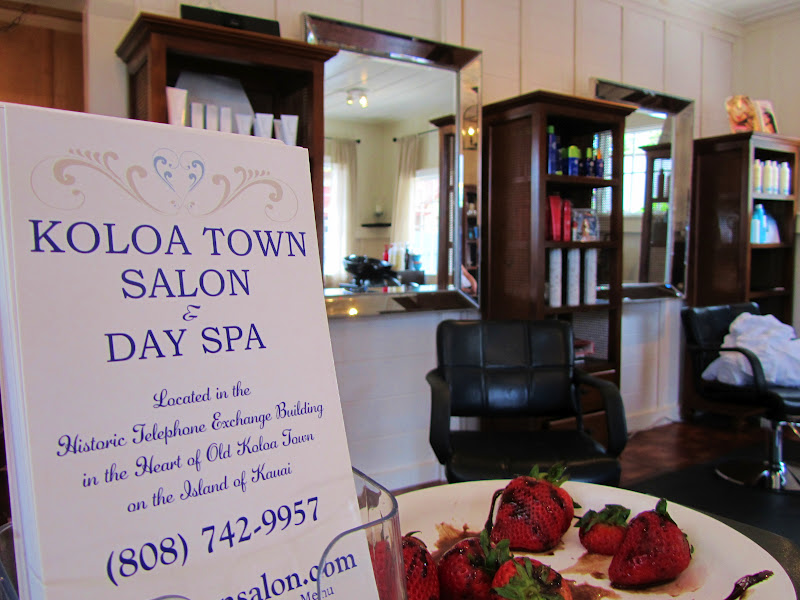 Pointless Paradise: Spa Day at Koloa Town Salon