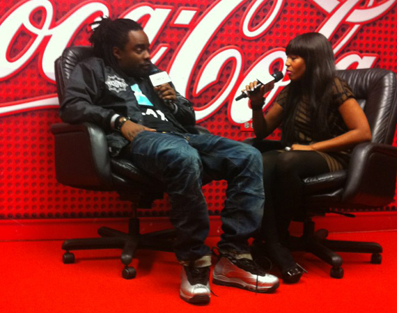 KIXIONARY WORLD: CELEBRITY SNEAKER ROCKERS: Wale Nike Total Air ...