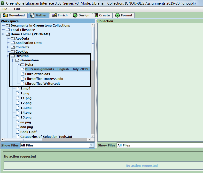 BLIE-229: ICT IN LIBRARIES PRACTICAL PART (GSDL PART)