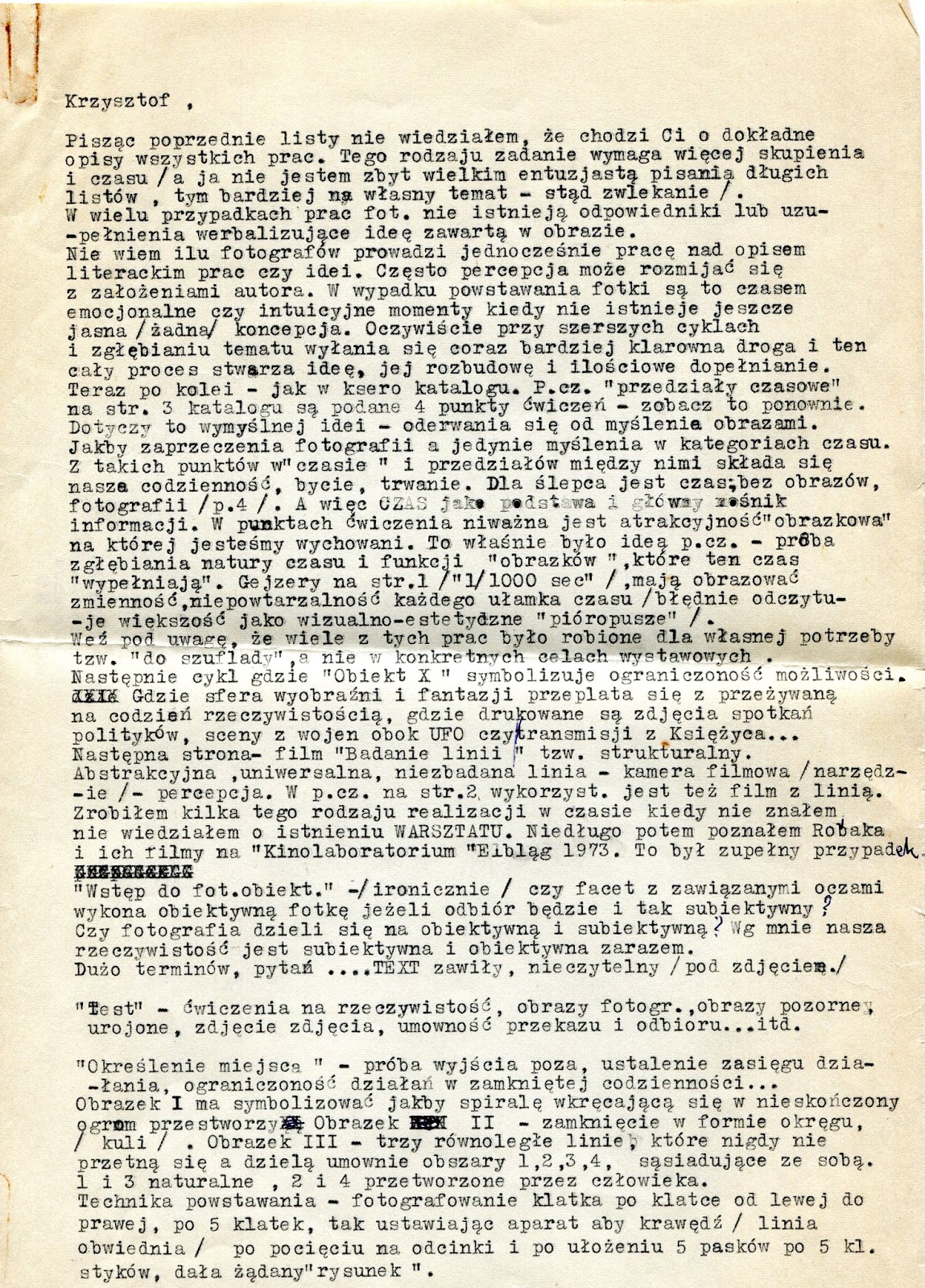 Jureckifoto: Dwa listy Zygmunta Rytki (1987 i 1988) do Krzysztofa ...