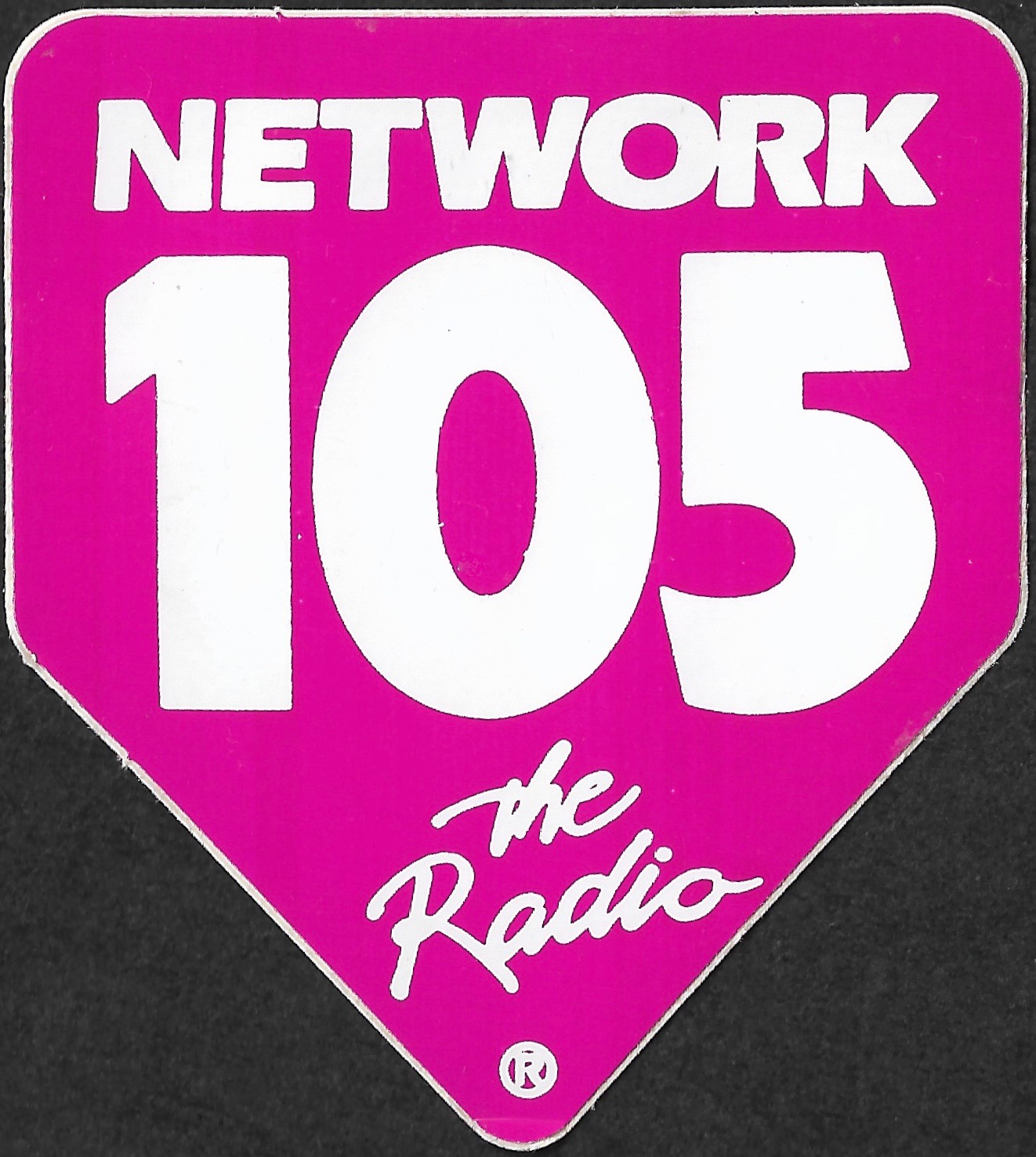 Radio Sticker of the Day: Radio 105