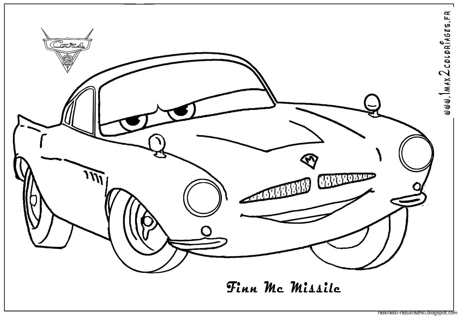 Раскраска Маквин Распечатать