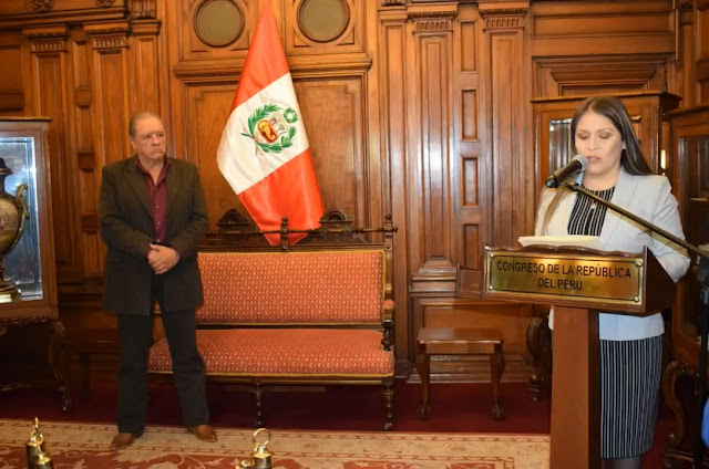 Walter Humala, dirigente del Movadef, es reconocido y homenajeado en el ...