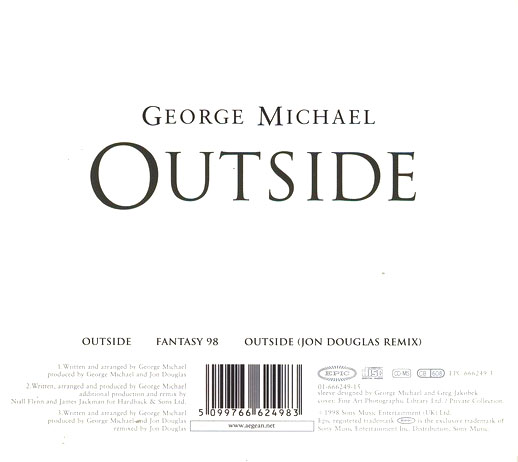 MUSICOLLECTION: GEORGE MICHAEL - Outside - 1998 - CD MAXI
