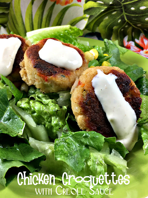 Olla-Podrida: Chicken Croquettes with Creole Sauce