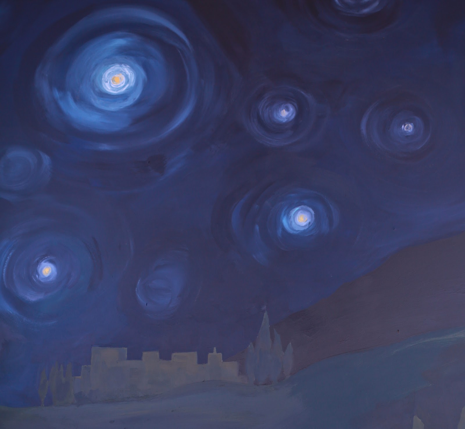 the given life: O Starry Night {better late than never}