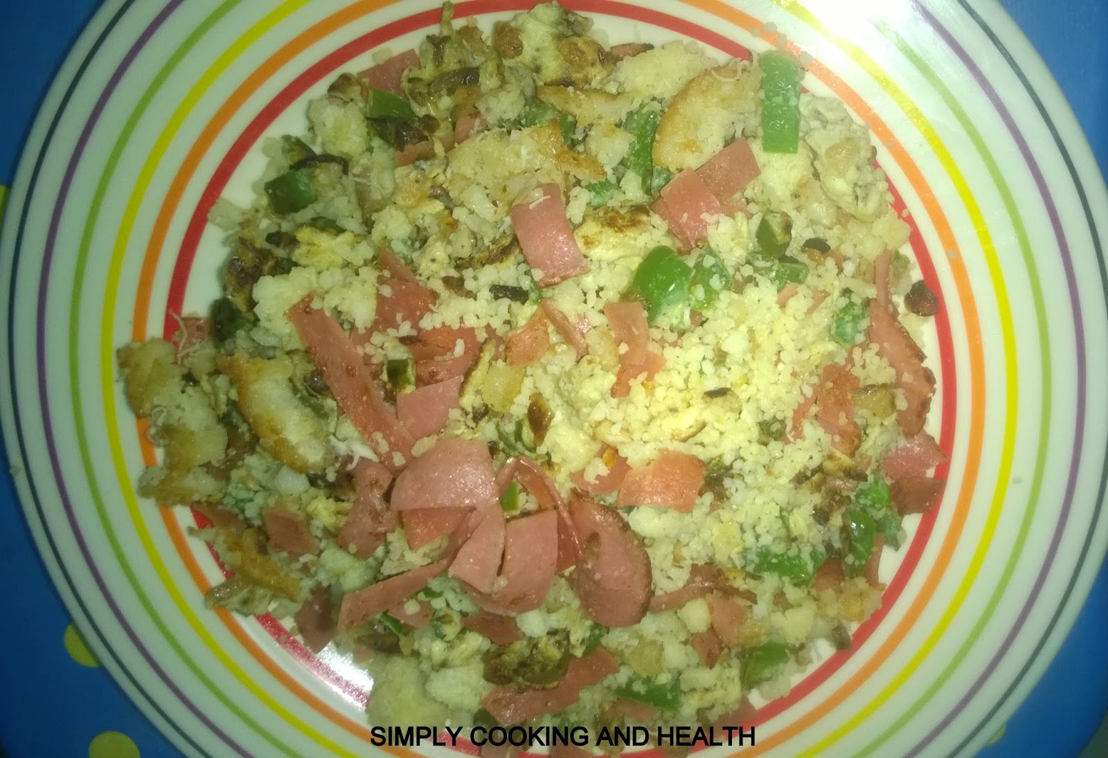 Simply Cooking and Health: Stir fried steamed couscous with roasted ...