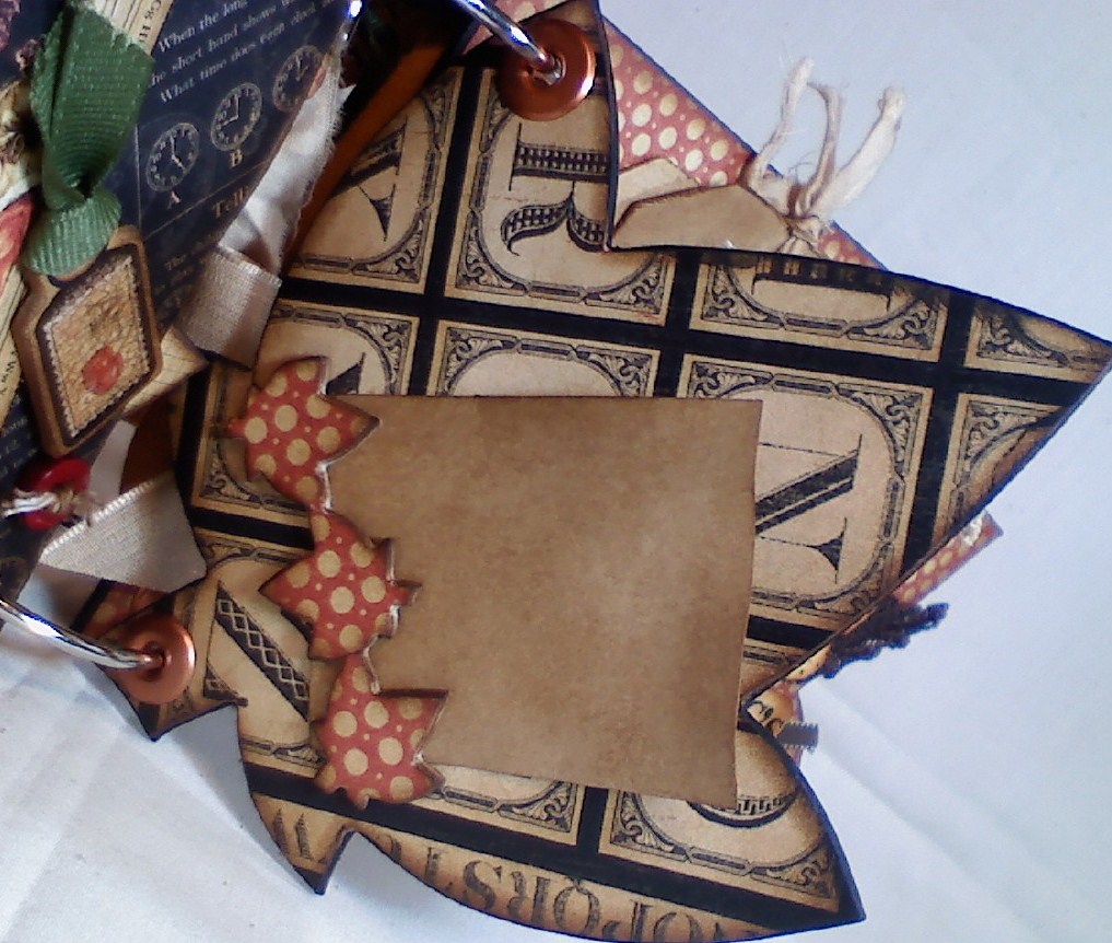 “Autumn Leaf” Custom Accucut die and Album! – The Jule Box Studios