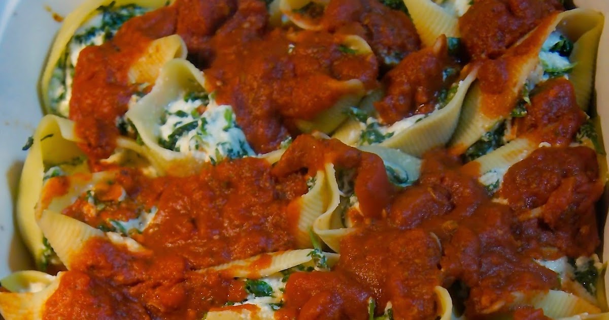 Savory Sweet and Satisfying: Stuffed Pasta Shells