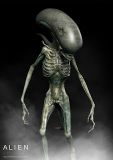 Alien Explorations: Alien Covenant: Alien Newborn by Colin Shulver