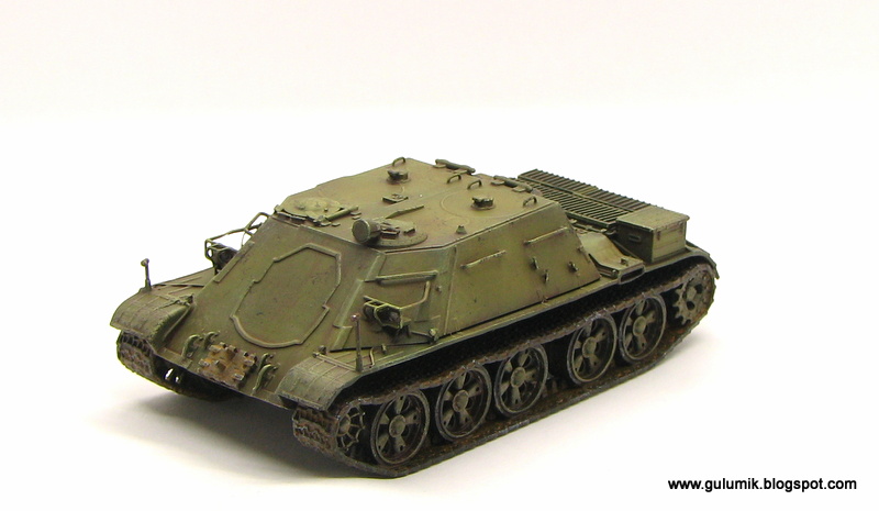 Gulumik Military Models: TOP 1/72 RED TANK MINIATURE