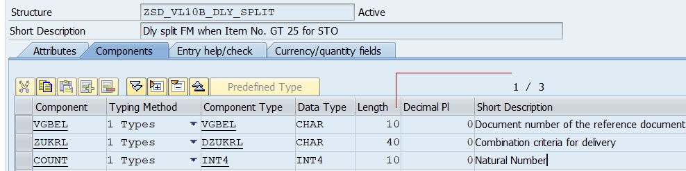 SAP ABAP Central: Split STO delivery with fixed number of line items